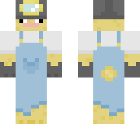 Potato miner boy | Minecraft Skin