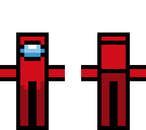 Red Crewmate By NandoGameboy | Minecraft Skin