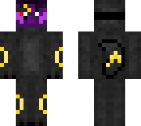 Umbreon purple mask | Minecraft Skin
