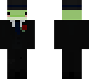 a agent frog | Minecraft Skin