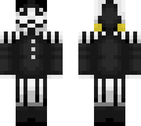 Black and White Jester | Minecraft Skin