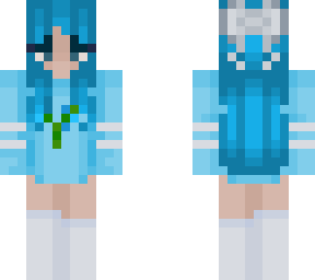 blue orchid | Minecraft Skin