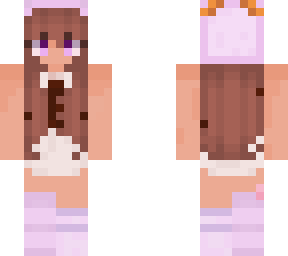 axolotl girl cute | Minecraft Skins
