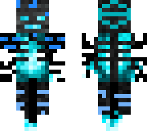 Hypixel skyblock the wither king | Minecraft Skin
