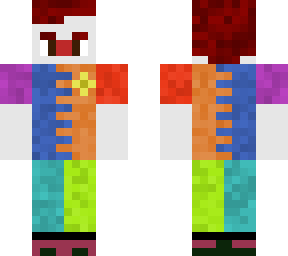 Quentin the clown | Minecraft Skin