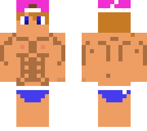 ripped man | Minecraft Skin