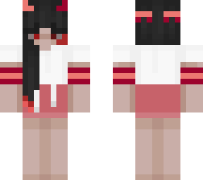 Smol Fuzzy Okami with Floaties | Minecraft Skin