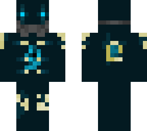 The sculk death | Minecraft Skin