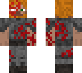 Wounded warrior | Minecraft Skin