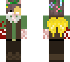 flower and vine | Minecraft Skin