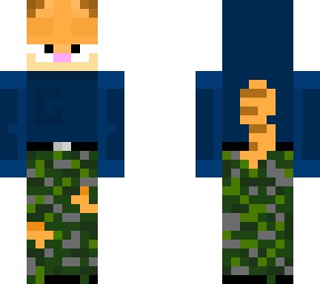 Garfield Minecraft Skins
