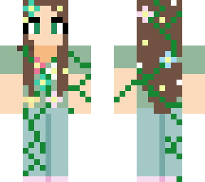 Nature girl | Minecraft Skin