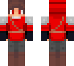 Red InfamousJJ | Minecraft Skin