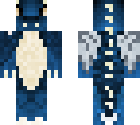 Blue Dragon | Minecraft Skin