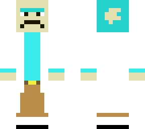 rick from rick and morty | Minecraft Skin