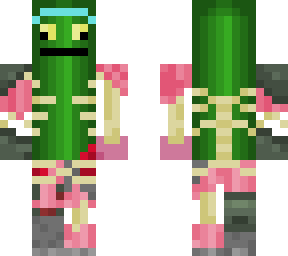 pickle rick | Minecraft Skins