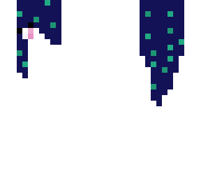 Skulk hair base | Minecraft Skin