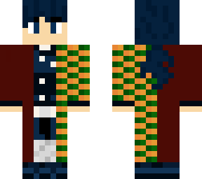 giyuu demon slayer | Minecraft Skins