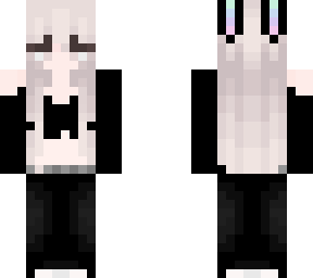 black bunny ears | Minecraft Skins