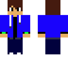 Cool blue skin | Minecraft Skin