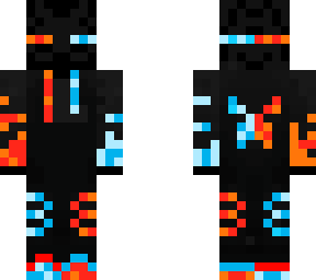 Elemental enderman | Minecraft Skin