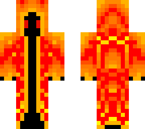 Fire god | Minecraft Skin