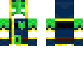 Gilded glory (Minecraft dungeons unique armor) | Minecraft Skin