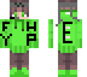 HE LEAKS NUMMBERS | Minecraft Skin