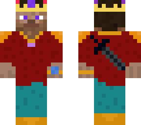 King Steve | Minecraft Skin