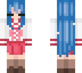 Lucky Star! Konata Izumi | Minecraft Skin