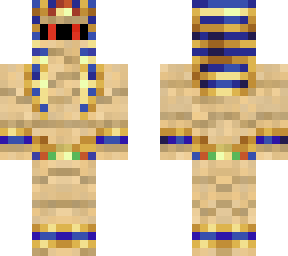 Mummy ancient Egyptian pharaoh | Minecraft Skin