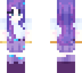 my little pony rarity | Minecraft Skins