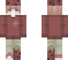 strawberry boy | Minecraft Skins