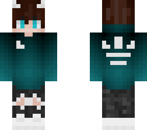 Turquoise Demon | Minecraft Skin