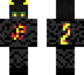 Yellow Demon // Demon Yellow ... | Minecraft Skin