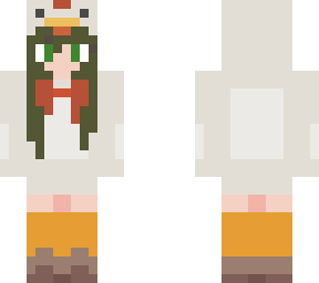 Minecraft Chicken Skin Girl