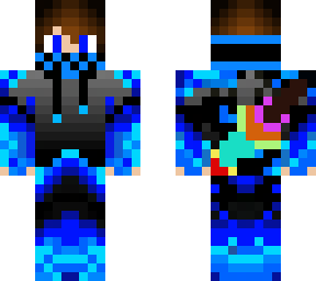Ninja blue boy gamer | Minecraft Skin