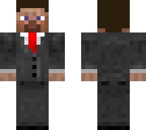 steve in a suit classic | Minecraft Skins