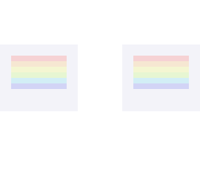 *~Pastel Rainbow Flag Pfp for anyone~* | Minecraft Skin