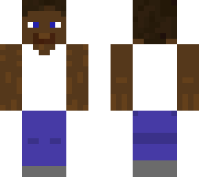 Black Steve Minecraft Skins