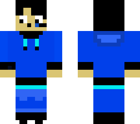 Blue Gamer | Minecraft Skin