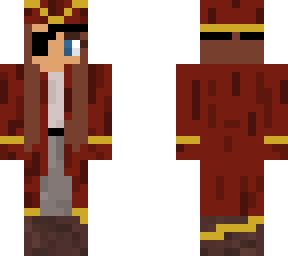 Captain Pirate skin for girls | Minecraft Skin