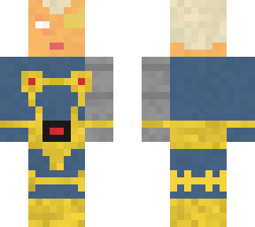 Classic Cable X-Men | Minecraft Skin