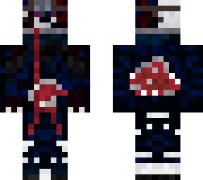 Demon Akatsuki panda fixed | Minecraft Skin