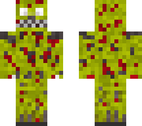 Fnaf Springtrap (no ears) | Minecraft Skin