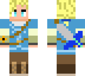 link master sword | Minecraft Skin