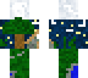 Overworld at night | Minecraft Skin