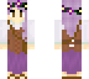 Purple Elf | Minecraft Skin