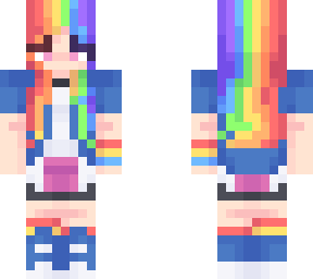 rainbow dash | Minecraft Skins