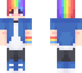 Rainbow Dash Minecraft Skin